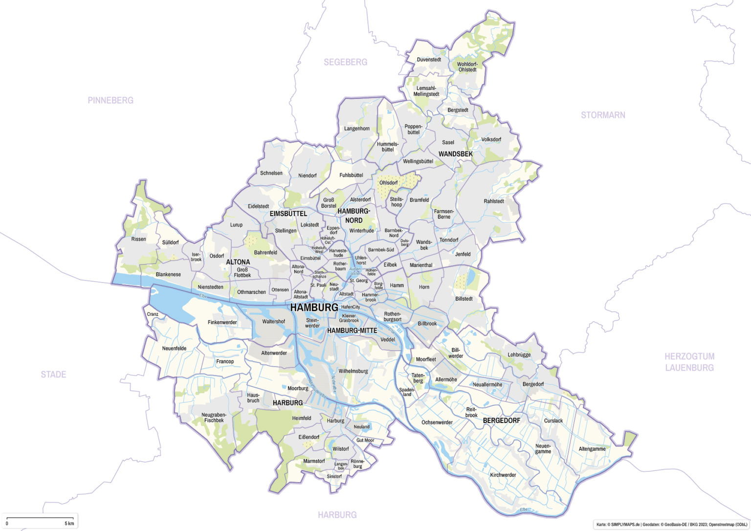 Elegantes Hamburg Zip Code Bilder